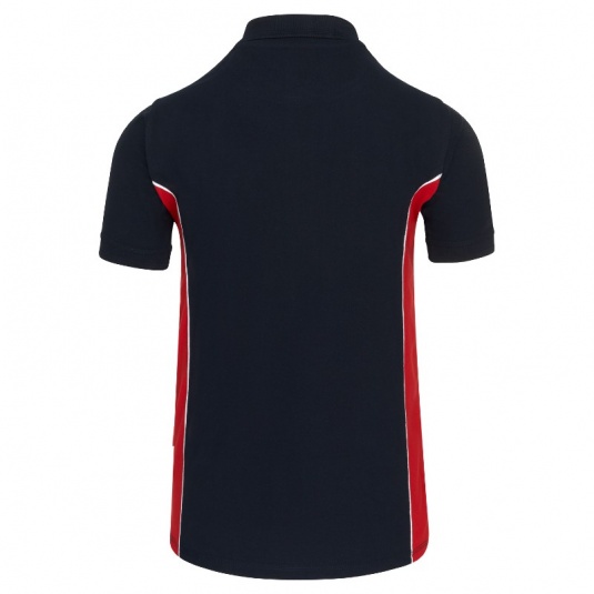 Orn 1180 Silverswift (Navy/Red) Polo - Workwear.co.uk
