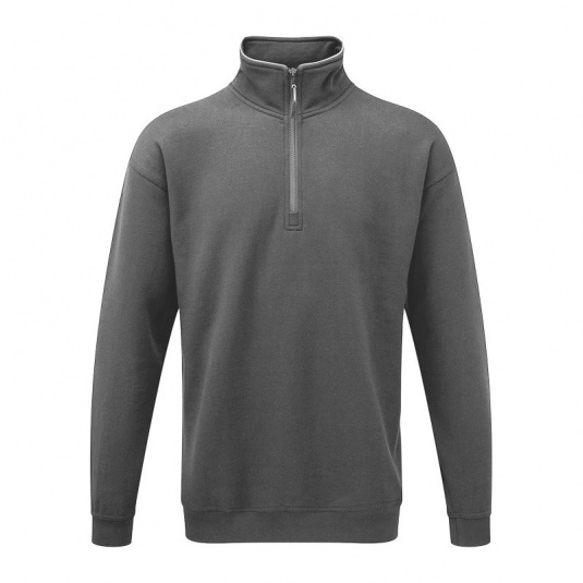 Quarter Zip Work Jumper - Workwear.co.uk