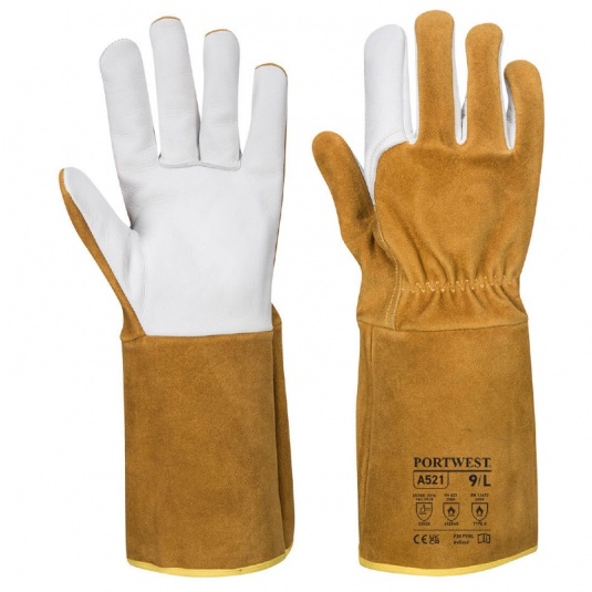 Portwest A521 TIG Heat-Resistant Gauntlets - Workwear.co.uk