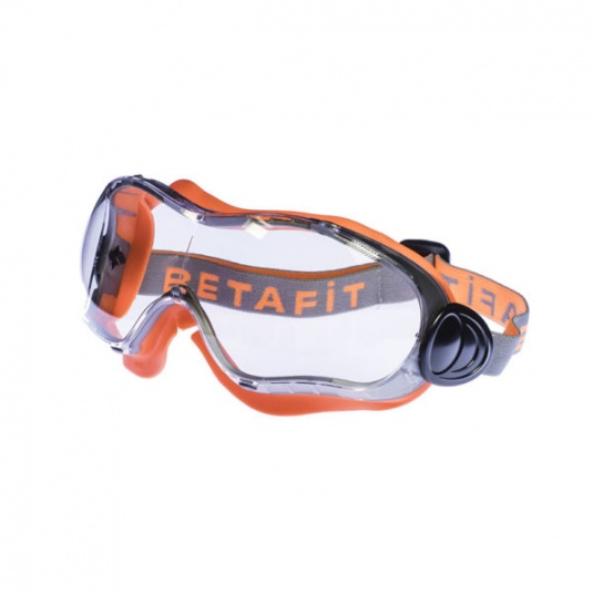 Betafit EW2802 Clear Vented Safety Goggles - Workwear.co.uk