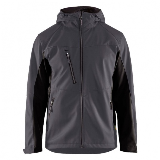 Blaklader 4753 Grey Softshell Jacket - Workwear.co.uk