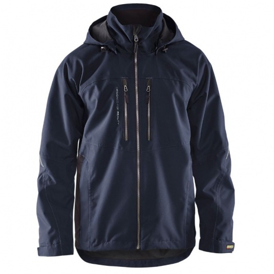 Blakader Waterproof Jacket (Navy/Black) - Workwear.co.uk