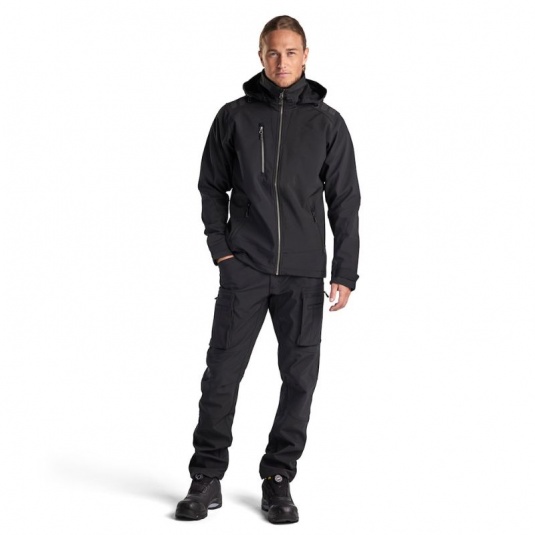 Blaklader Softshell Work Jacket (Black) - Workwear.co.uk