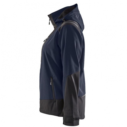 Blaklader Women's Navy Softshell Jacket - Workwear.co.uk