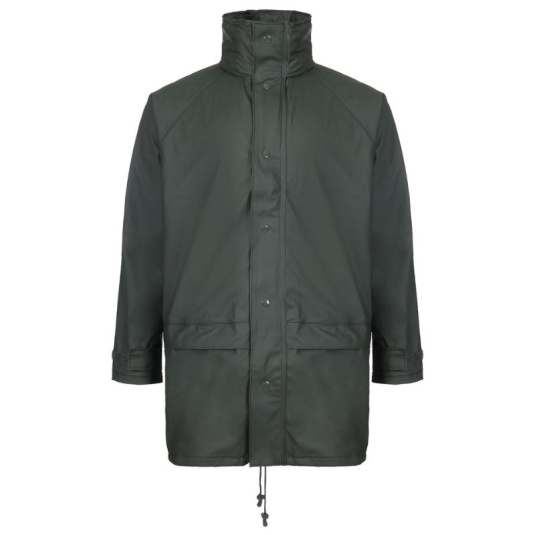 Fort 220 Flex Waterproof Work Jacket Green - Workwear.co.uk
