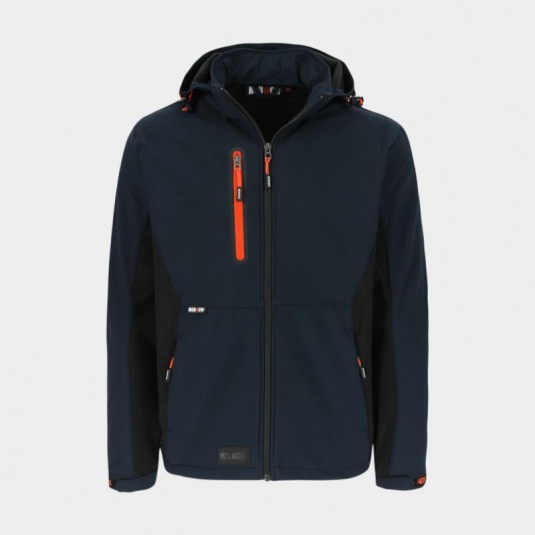 Herock Trystan Navy Softshell Work Jacket - Workwear.co.uk