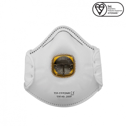 JSP Typhoon FFP2 Disposable Mask with Valve (Box of 10) - Workwear.co.uk