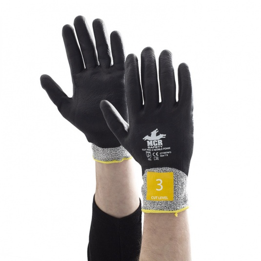 MCR Safety CT1007NF3 Nitrile Coated Cut Pro Gloves - Workwear.co.uk
