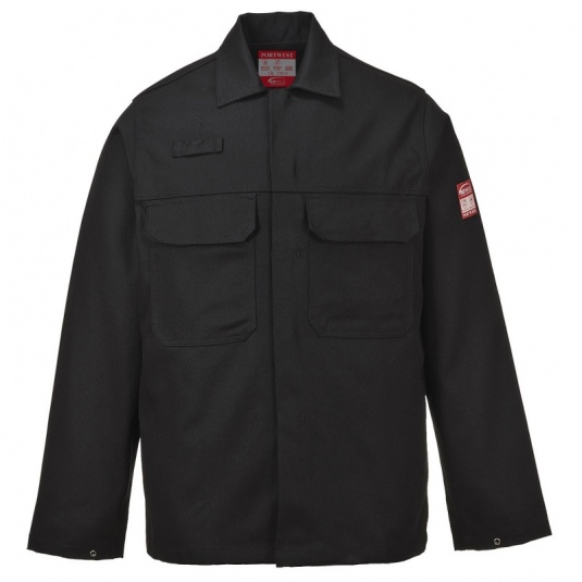 Portwest BIZ2 Black Bizweld Jacket - Workwear.co.uk