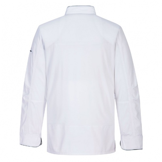 Portwest C835 Surrey White Chefs Jacket - Workwear.co.uk
