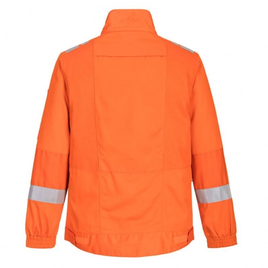 Portwest FR601 Orange Flame Retardant Jacket - Workwear.co.uk