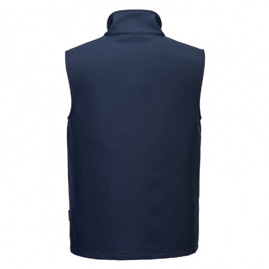 Portwest TK22 Softshell Fleece Gilet (Navy) - Workwear.co.uk
