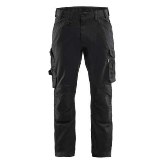 Blaklader 2-Way Stretch Trousers (Black) - Workwear.co.uk