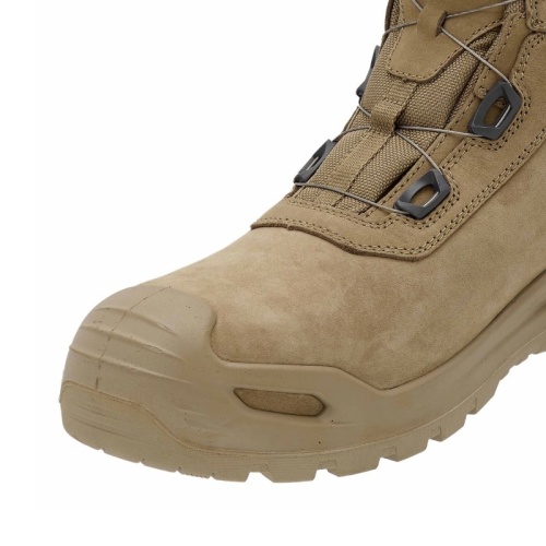DeWalt Lander Nubuck Leather Boots (Stone) - Workwear.co.uk