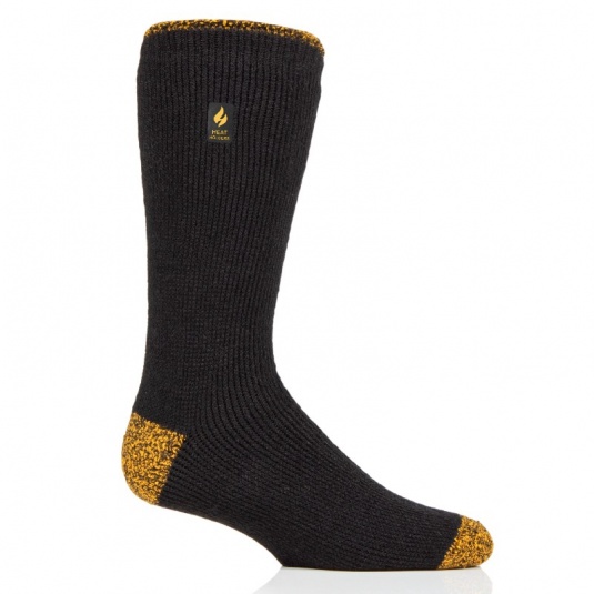 Heat Holders Workforce Men's Black Socks - Workwear.co.uk