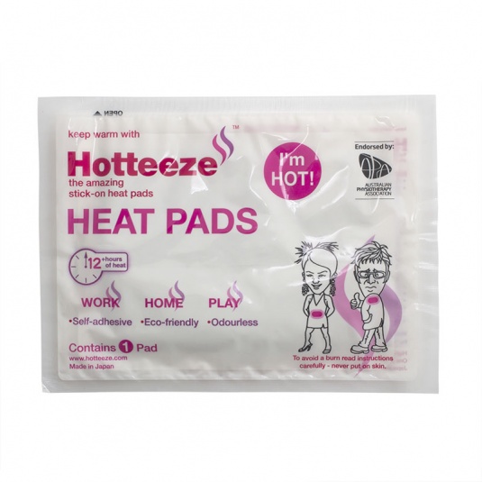 Hotteeze Self-Adhesive Heat Pad for Back Pain - WorkWear.co.uk