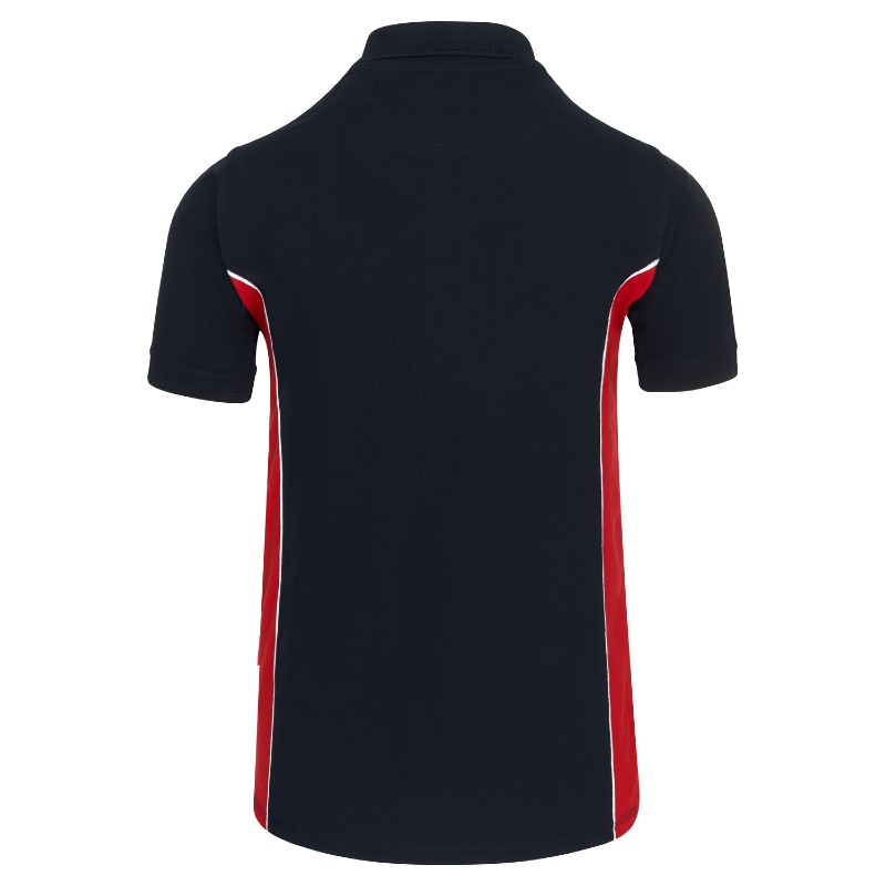 Orn 1180 Silverswift (Navy/Red) Polo - Workwear.co.uk
