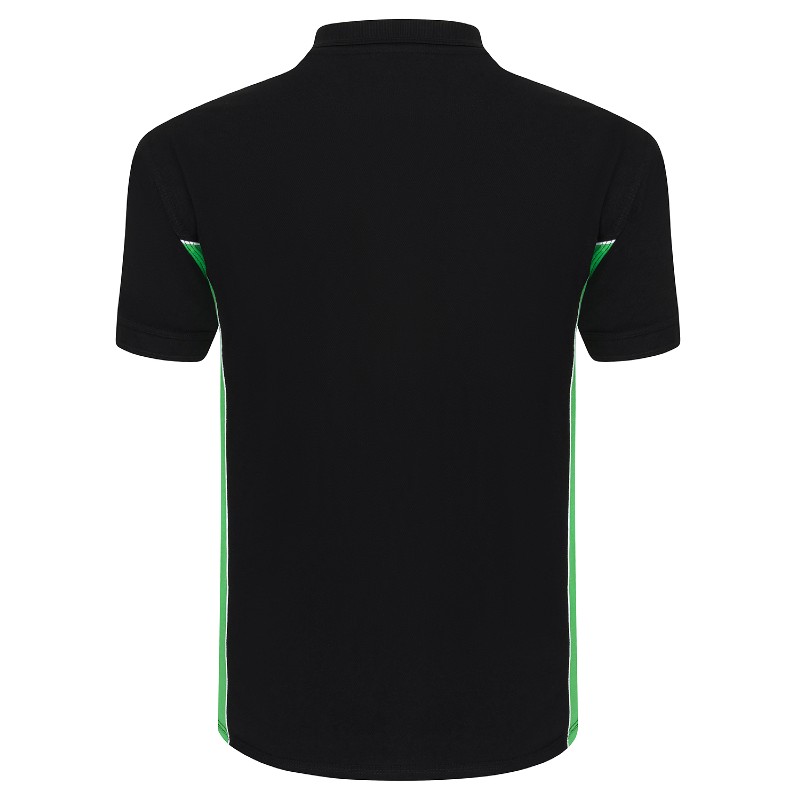 Orn 1180 Silverswift Black/Lime Polo - Workwear.co.uk