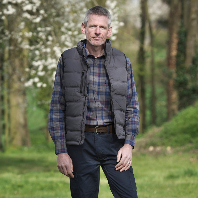 Fort Workwear Carlton Black Work Gilet - Workwear.co.uk