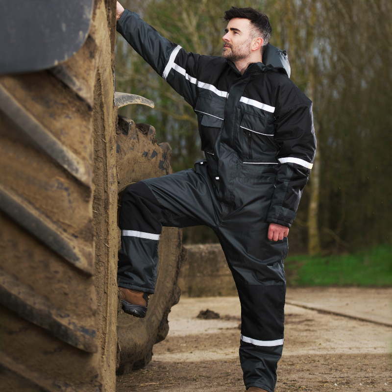 Fort 325 Green Orwell Waterproof Coverall - Workwear.co.uk