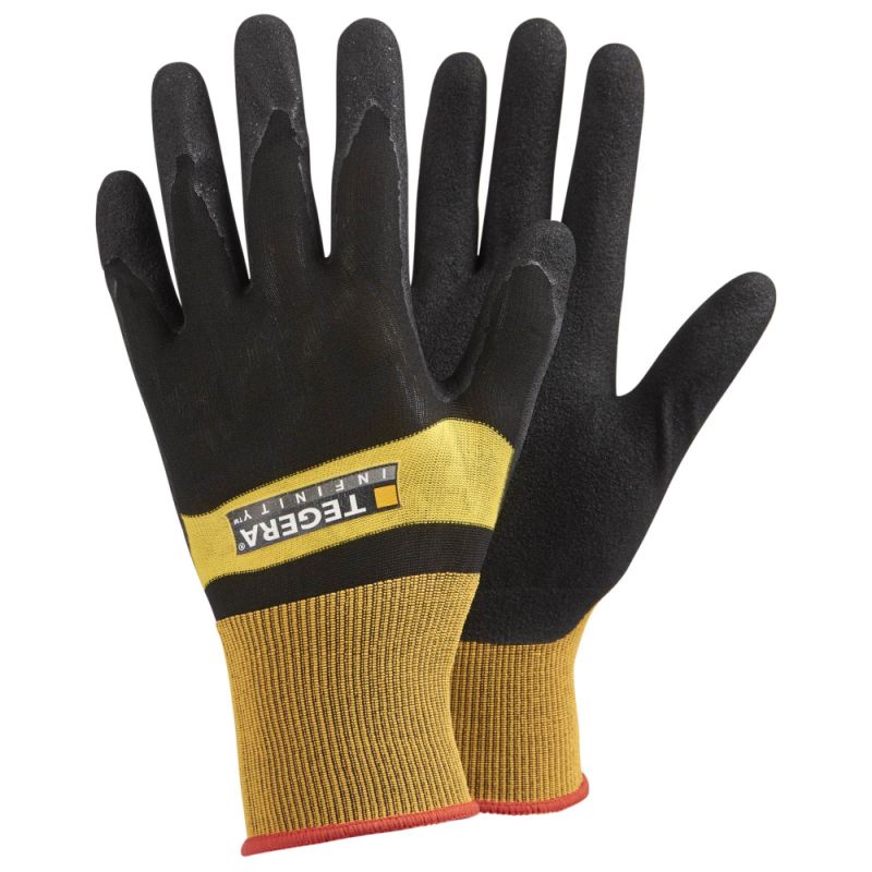 Ejendals Tegera Infinity 8802 Palm-Coated Oil-Resistant Gloves ...