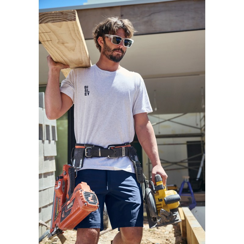 Bisley Flx & Move Stretch Elastic Cargo Shorts - Workwear.co.uk