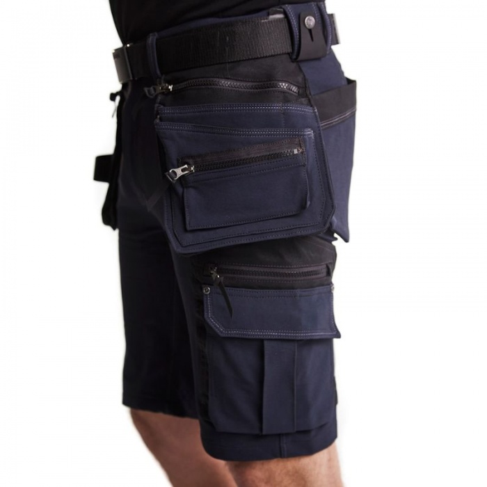 Blaklader X1900 Work Shorts (Navy/Black) - Workwear.co.uk