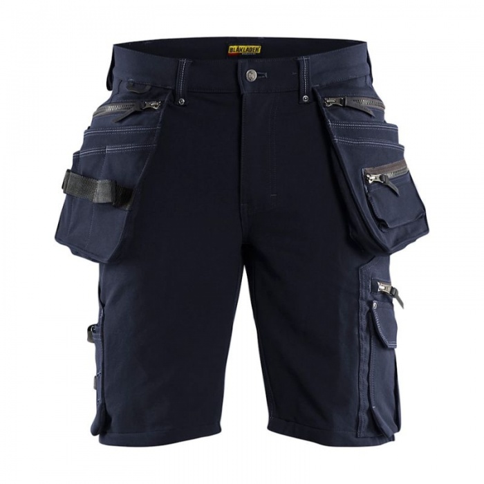 Blaklader X1900 Work Shorts (Navy/Black) - Workwear.co.uk