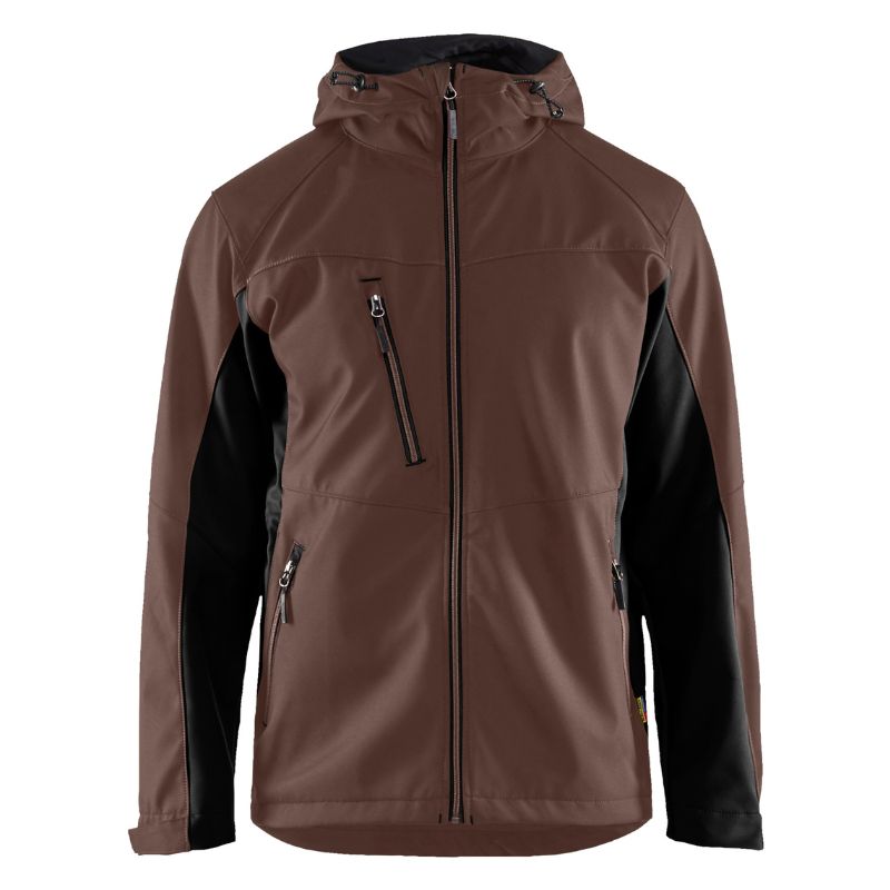Blaklader 4753 Brown Softshell Jacket - Workwear.co.uk