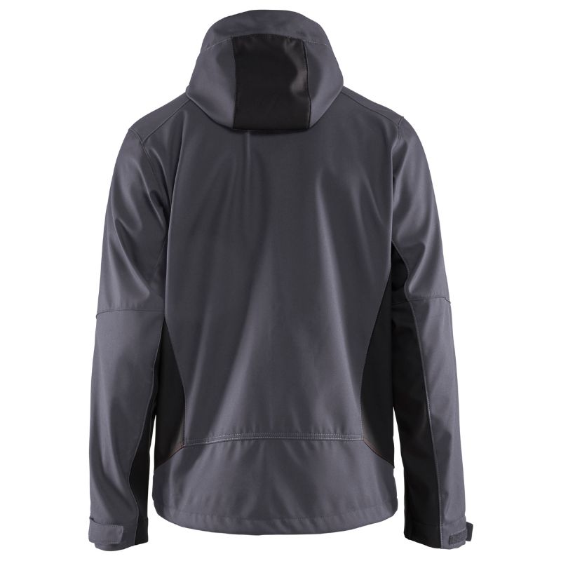 Blaklader 4753 Grey Softshell Jacket - Workwear.co.uk