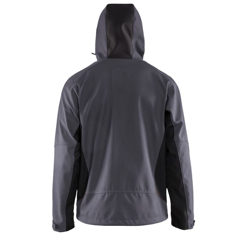 Blaklader 4753 Grey Softshell Jacket - Workwear.co.uk