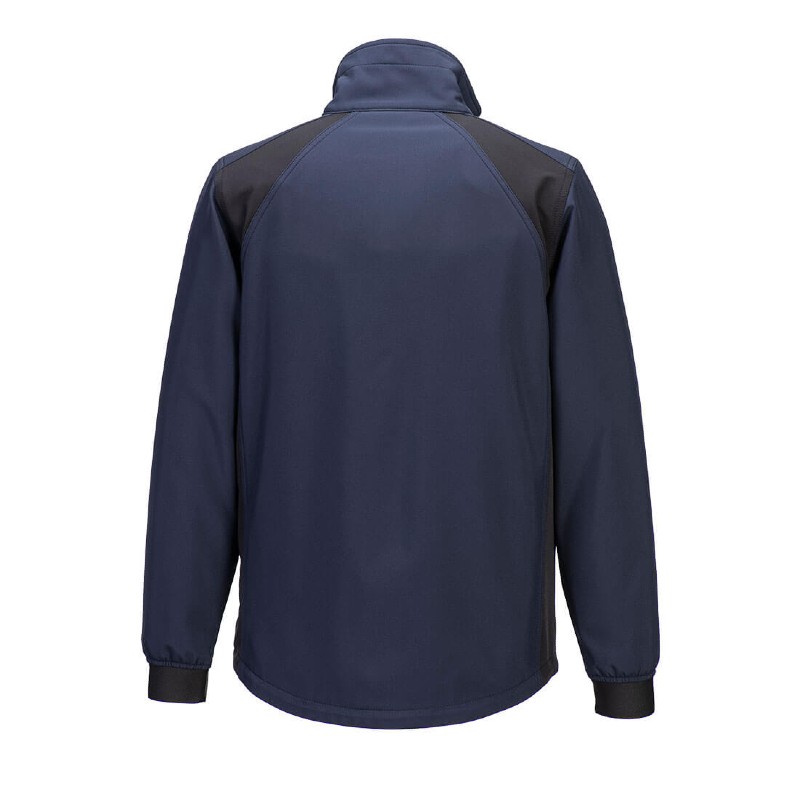 Portwest CD870 Eco Softshell Jacket (Navy) - Workwear.co.uk