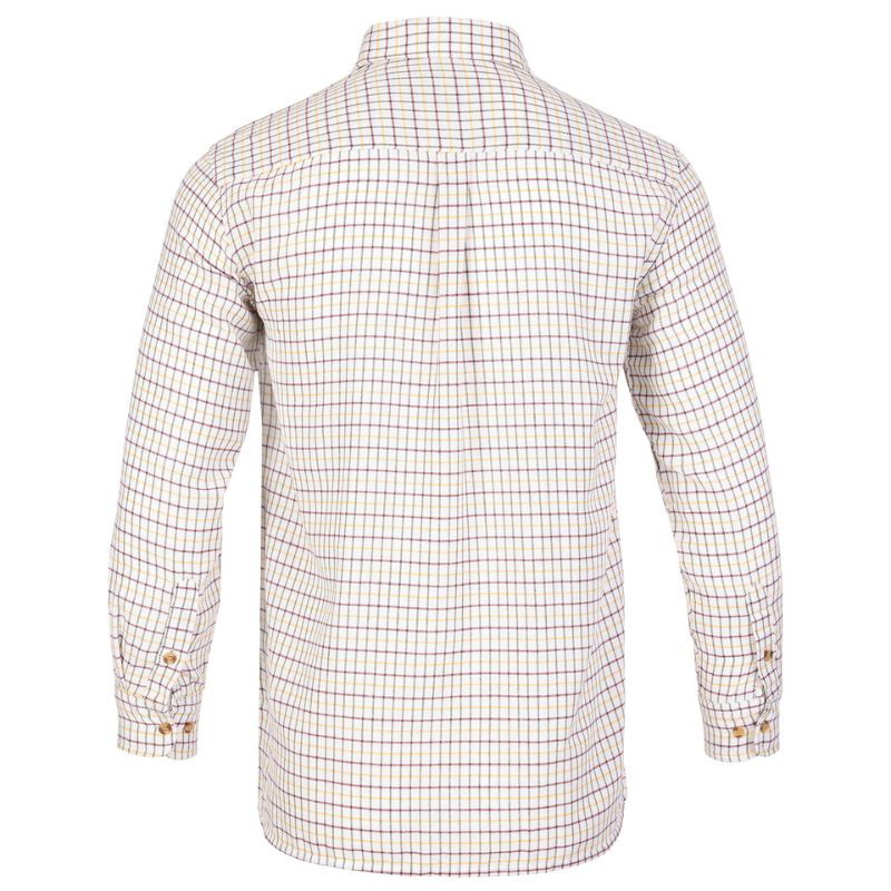 Fort Workwear 100 Tattersall Shirt (Green) - Workwear.co.uk