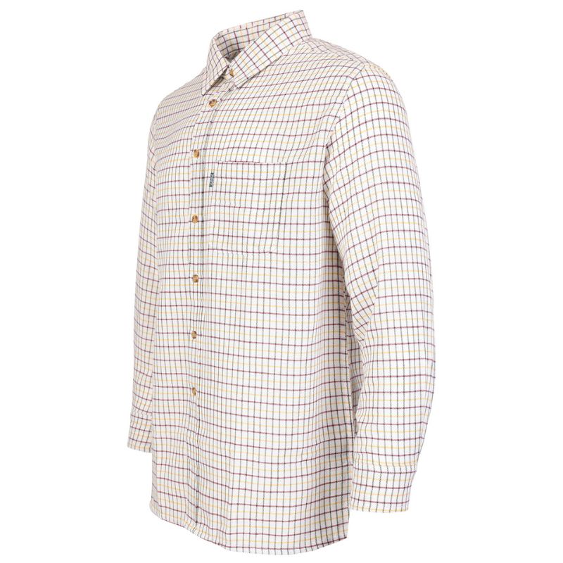 Fort Workwear 100 Tattersall Shirt (Green) - Workwear.co.uk