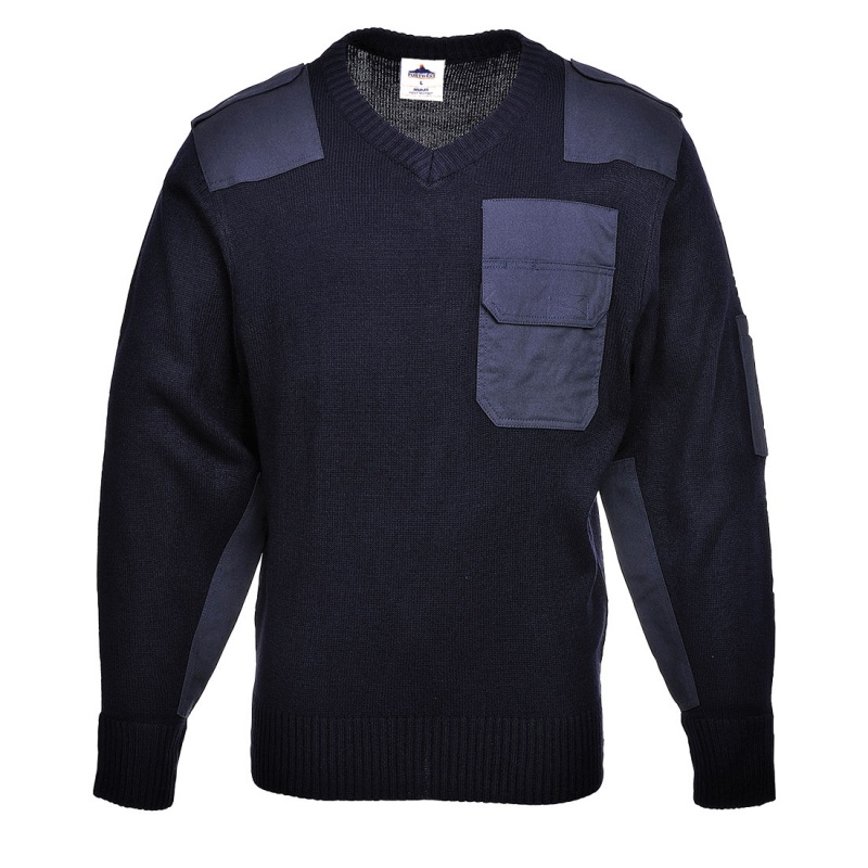 Portwest B310 Navy Nato Jumper - Workwear.co.uk