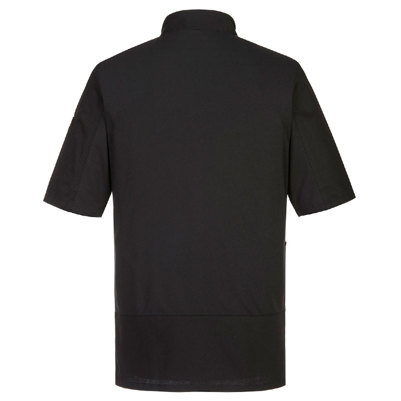 Portwest C735 Short-Sleeve Chefs Jacket - Workwear.co.uk
