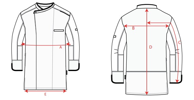 Portwest C835 Surrey White Chefs Jacket - Workwear.co.uk