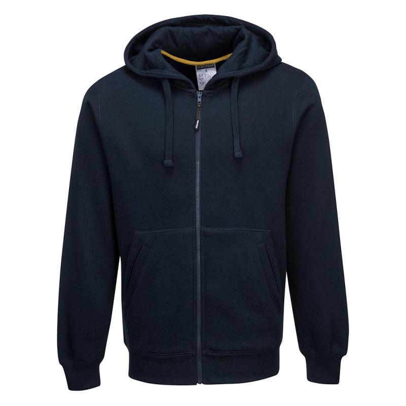 Portwest KS31 Navy Zip Hoodie - Workwear.co.uk