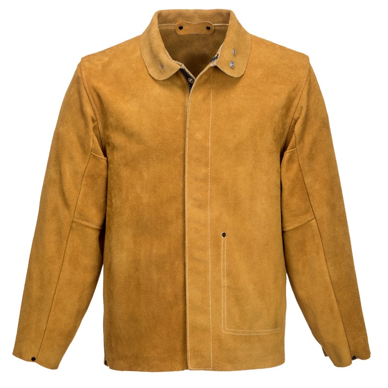 Portwest SW34 Leather Welding Jacket - Workwear.co.uk