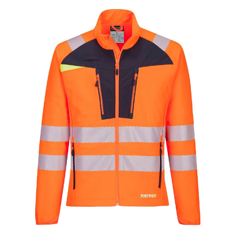 Portwest DX481 Orange Hi-Vis Base Layer Jacket - Workwear.co.uk