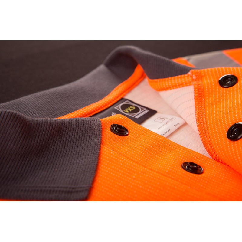 ProGARM 5390 Arc Hi-Vis Orange Polo Shirt - Workwear.co.uk