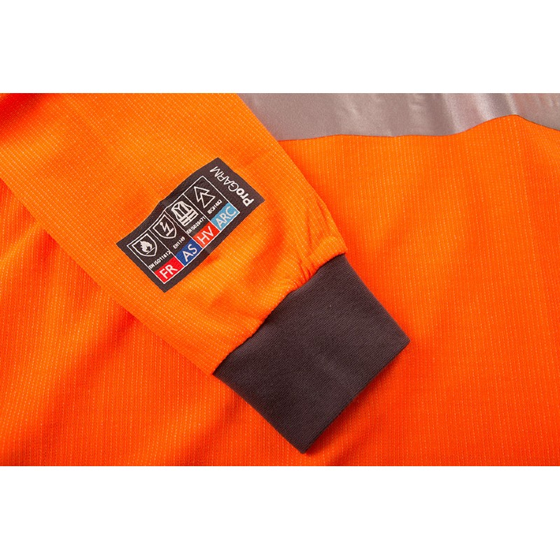 ProGARM 5390 Arc Hi-Vis Orange Polo Shirt - Workwear.co.uk