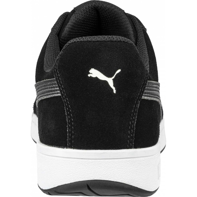 Puma Safety Iconic Suede Black Low Shoes - Workwear.co.uk