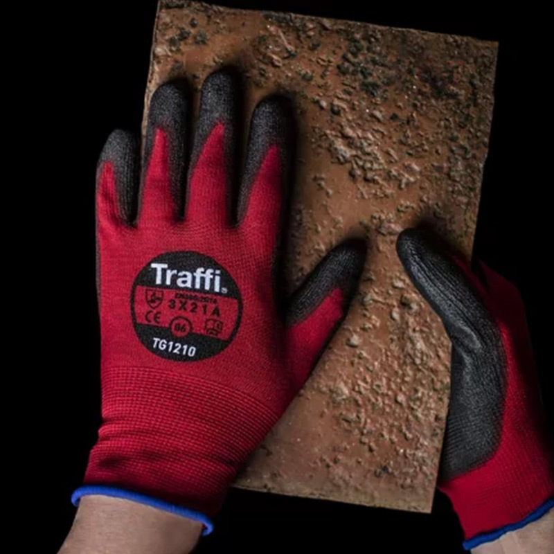TraffiGlove TG1210 Metric Handling Cut Level A Gloves - Workwear.co.uk