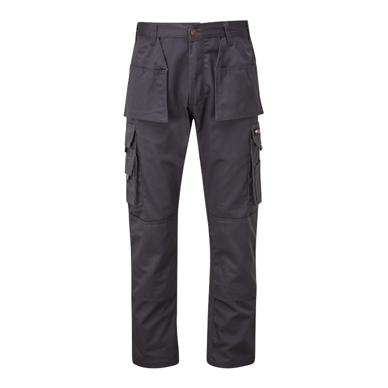 TuffStuff 711 Grey Work and Trade Trousers - Workwear.co.uk