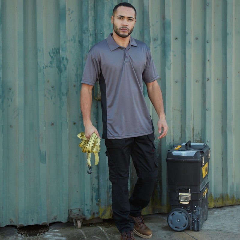 TuffStuff 715 Navy Proflex Work Trousers - Workwear.co.uk