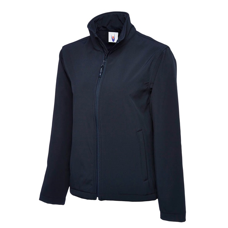 Uneek UC612 Soft Shell Work Jacket (Navy) - Workwear.co.uk