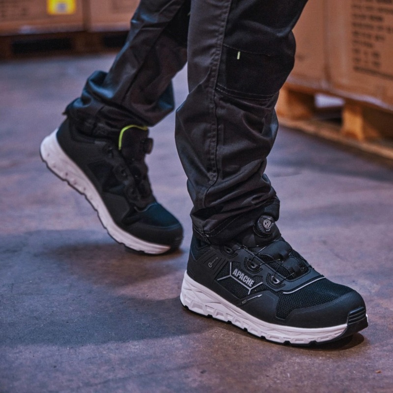 Apache Chatham S1 PL HRO SR Safety Trainers - Workwear.co.uk