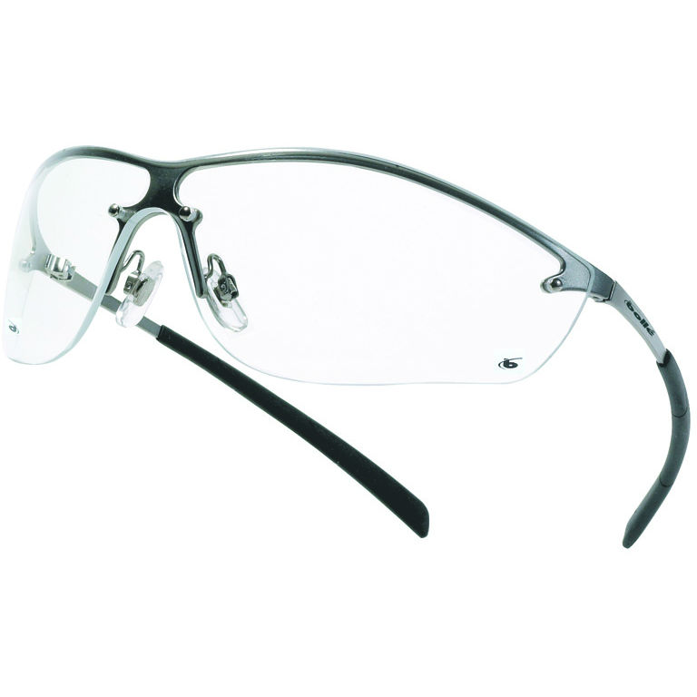 Bollé Silium Clear Lens Safety Glasses SILPSI - Workwear.co.uk