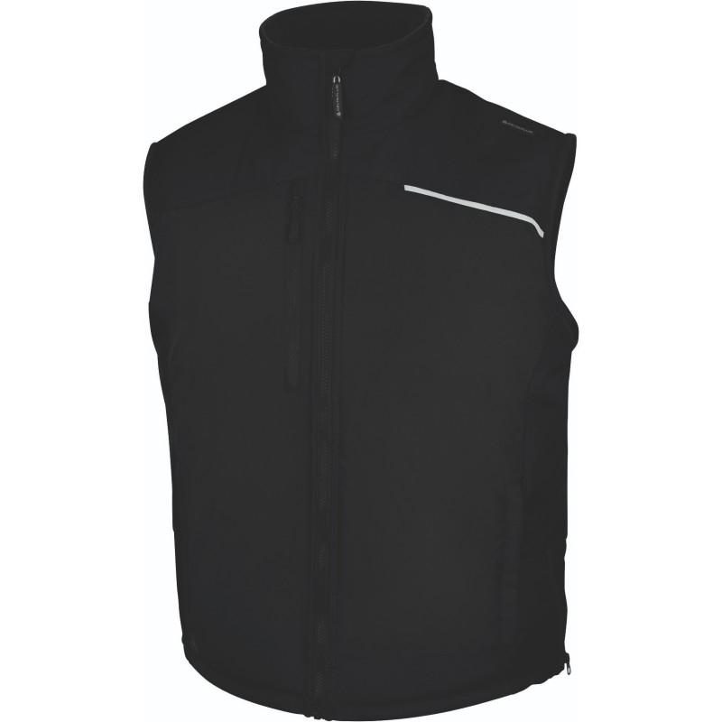 Delta Plus FIDJI 3 Fleece Vest (Black) - Workwear.co.uk